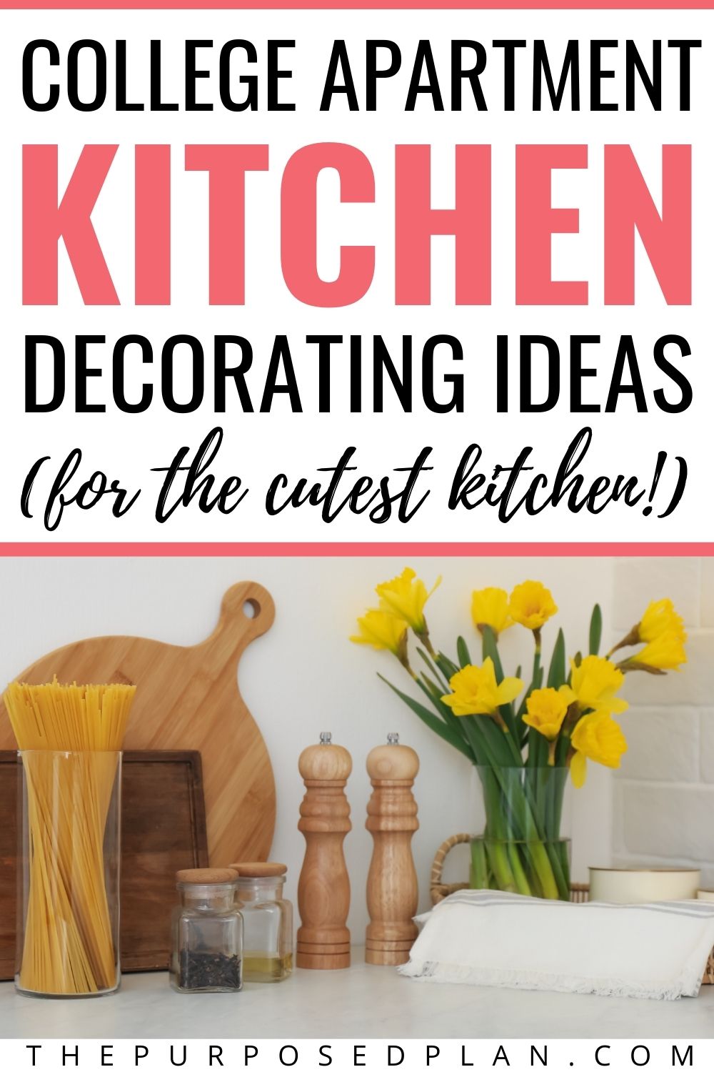 College Apartment Kitchen Decorating Ideas For a Cute and Trendy ...